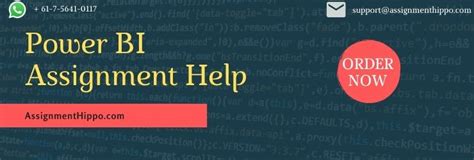 Power BI Assignment Help Power BI Homework Help