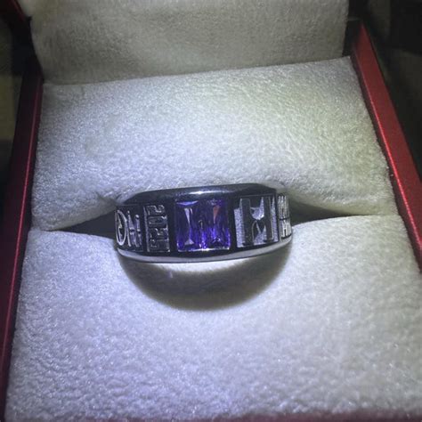 High School Class Band College Class Ring Custom Graduation Ring