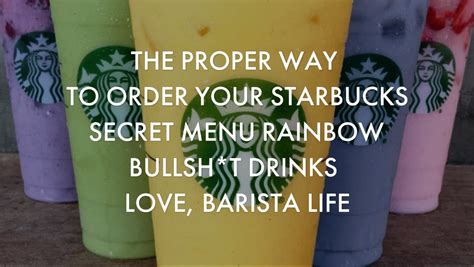 The Proper Way To Order Your Starbucks Secret Menu Rainbow Drinks