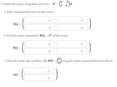 solved 6 3 consider the system of equations given by 7 63