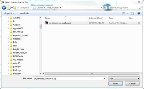 7 Exporting And Importing Xbee Projects Xbee Sdk Documentation
