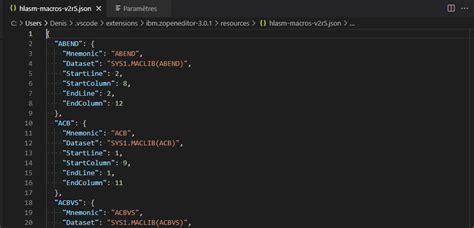 Resolution Of Custom Hlasm Macros · Issue 316 · Ibmzopeneditor About