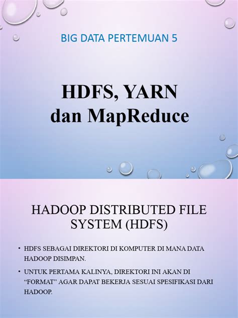 Perbandingan Mapreduce Dan Yarn Pdf Komputer