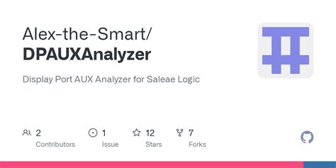 Github Alex The Smart Dpauxanalyzer Display Port Aux Analyzer For Saleae Logic