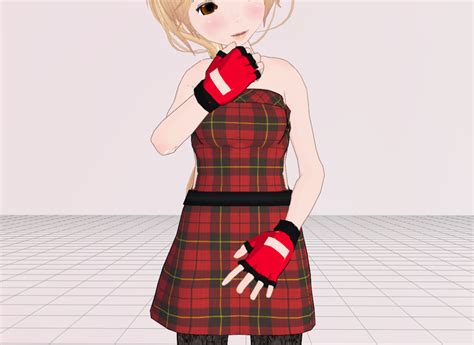 MMD Fingerless Gloves By Amiamy111 On DeviantArt