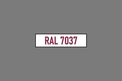 Ral 7037 Zakurzony Szary Dusty Grey
