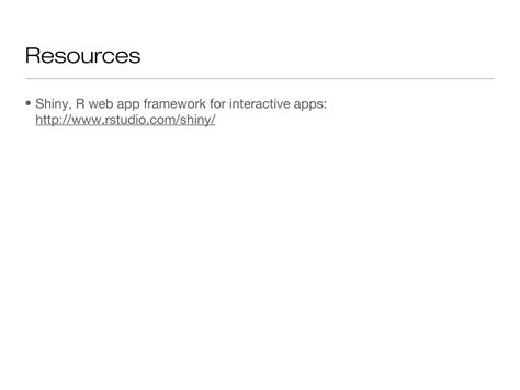 A Intro To Hosted Shiny Apps Ppt