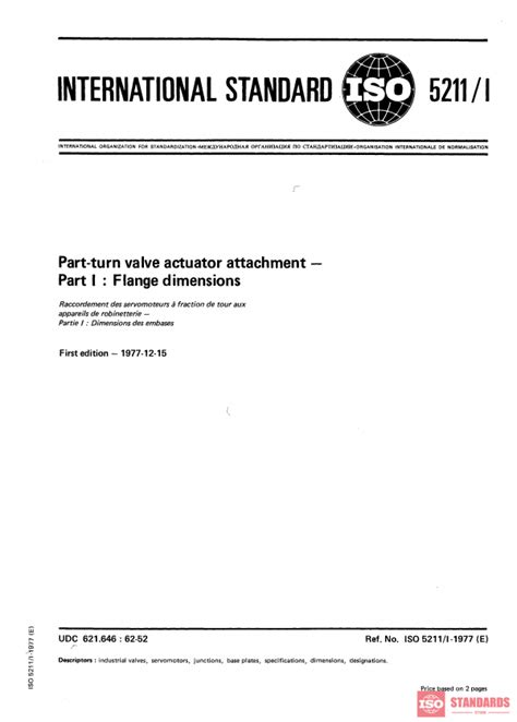 Iso 5211 11977 Pdf Standards Iso Store