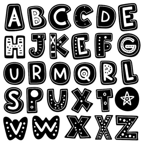 Colorful Letter Doodle Premium Ai Generated Vector