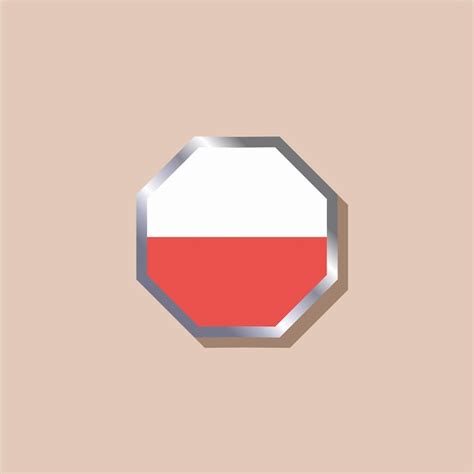 Premium Vector Illustration Of Poland Flag Template