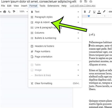How To Create A Hanging Indent In Google Docs