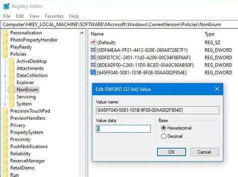 Recycle Bin Is Greyed Out In Desktop Icon Settings On Windows