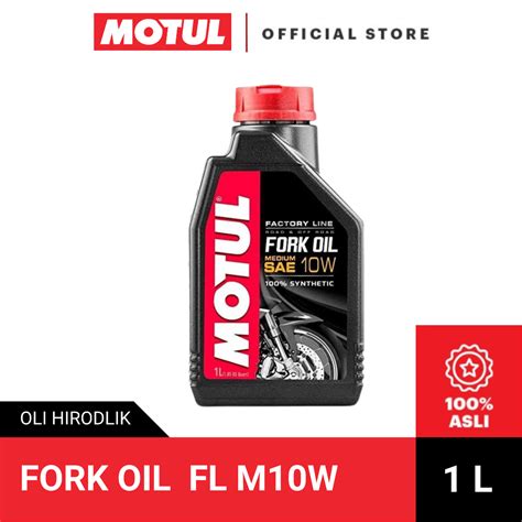 Jual Motul Fork Oil Fluid M10w 1l Oli Shock Medium Weight Ori