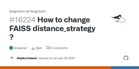 How To Change FAISS Distance Strategy Langchain Ai Langchain
