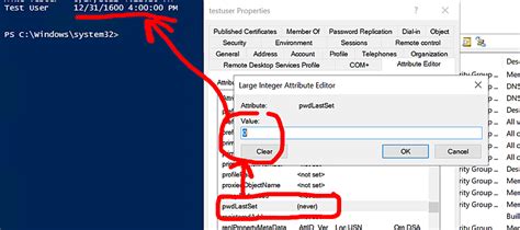 password expiration script returns 12 31 1600 for most users programming and development