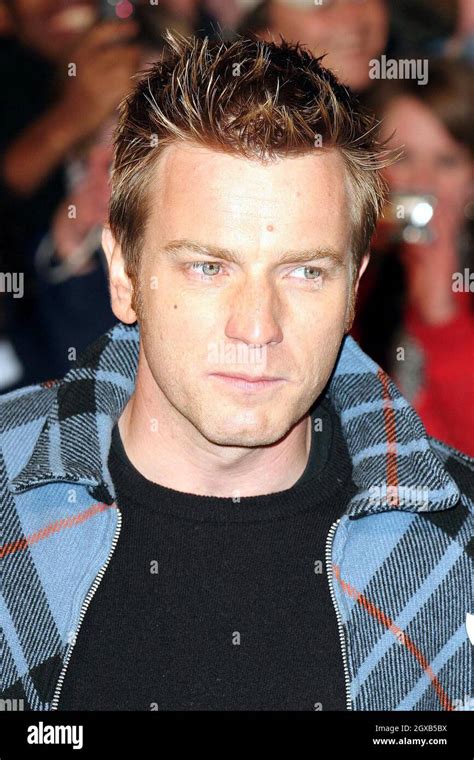 Ewan Mcgregor Arriving At The Film Premiere Robots At The Vue Cinema