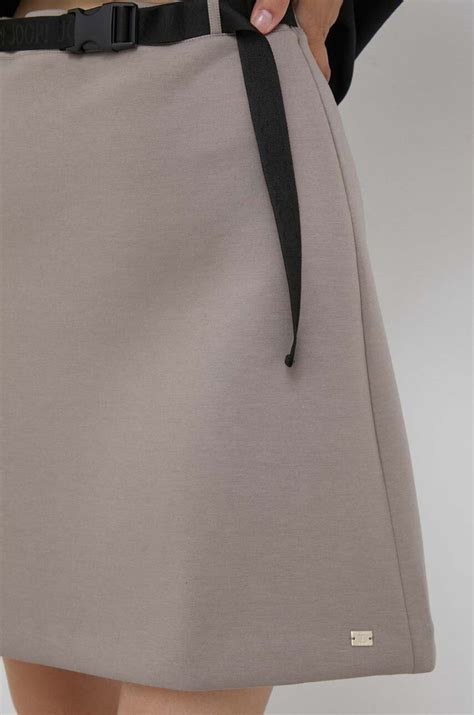 Joop Spódnica Kolor Beżowy Mini Prosta