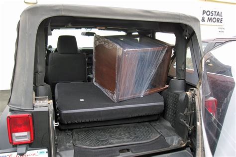 2012 Jeep Wrangler Long Term Road Test Cargo Space