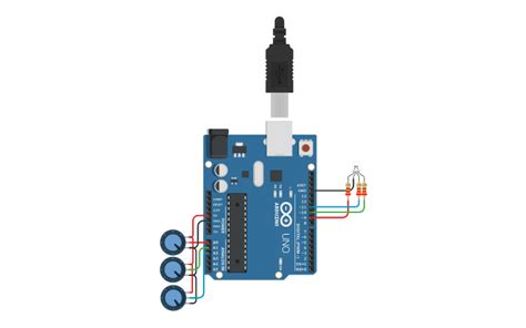 Circuit Design Copy Of ExercÍcio 2 SaÍdas AnalÓgicas Por Pwm Tinkercad