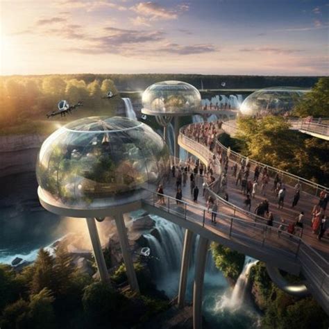 Ai Images Show Niagara Falls In 100 Years