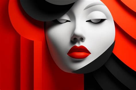 Premium Ai Image Bold Contrast To Create A Striking Visual Effect