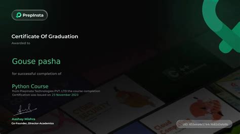 Gouse Pasha On Linkedin Iam Happy To Share That Ive Successfully Finished My Python Course And