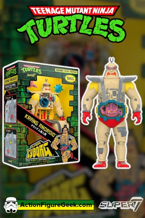 Krang Android Body Figure Super Cyborg Must Have Tmnt Collectible