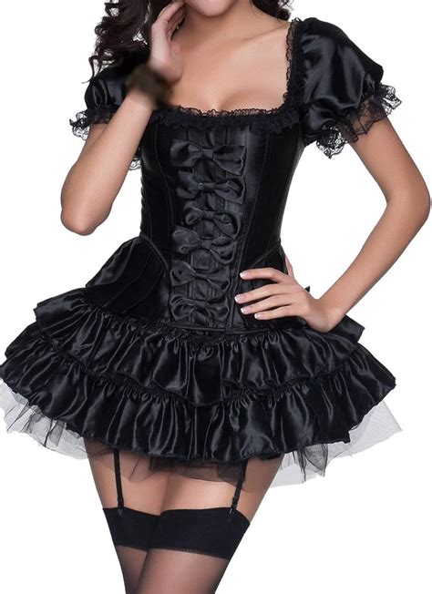 Screenes Damen Corsage Kleid 2018 Korsett Klassisch Sets Elegant