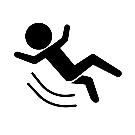 Slip Person Pictogram Sliding Vector 34857150 Vector Art At Vecteezy