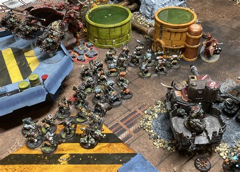 Redtoof S Mostly 40K Blog Battle Report Orks Vs Chaos Daemons