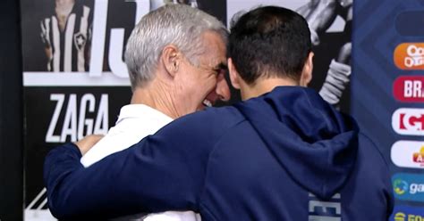 Tv Flagra Cumprimento De Luís Castro E Abel Ferreira Antes De Botafogo