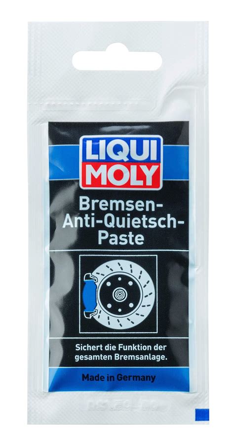 LIQUI MOLY Bremsen-Anti-Quietsch-Paste | 10 g | Paste | Art.-Nr.: 3078 ...