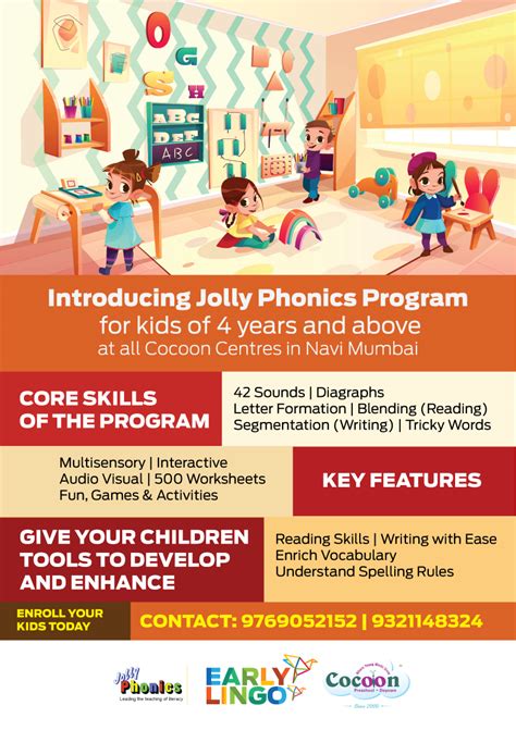 Leaflet And Certificate Design For Earlylingo Phonetics Classes