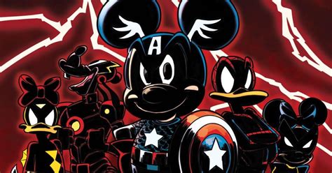 Mickey Mouse Assembles The Avengers In Disney 100th Anniversary Variant