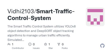Github Vidhi2103smart Traffic Control System The Smart Traffic