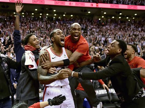 Kawhi Leonards Last Second Shot Gives Raptors Series Victory