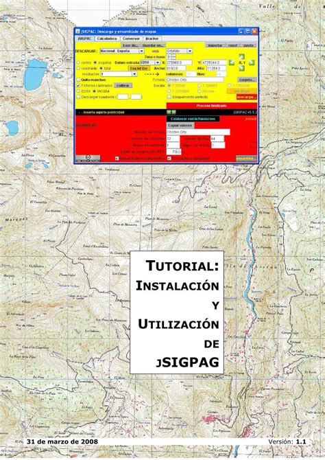 Pdf Tutorial Instalaci N Y Uso De Jsigpac By Ivreo V Utilizaci N Del Mapa Ortofoto Con