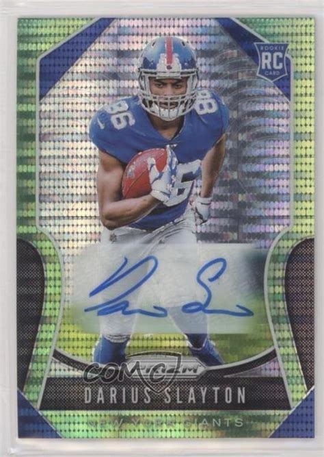 2019 Panini Prizm Rookies Neon Green Pulsar Prizm Rookie Autographs