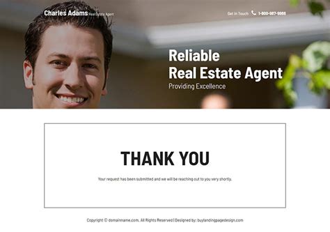 Real Estate Agent Resp Landing Page 034 Real Estate Landing Page