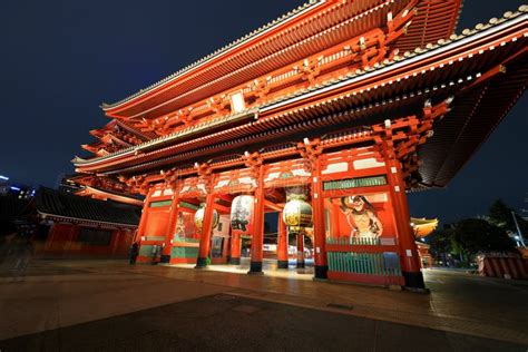 Templo Sensoji Asakusa Kannon Uno De Los Templos Más Populares En