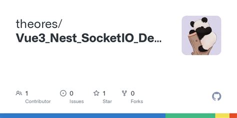 github theores vue3 nest socketio demo