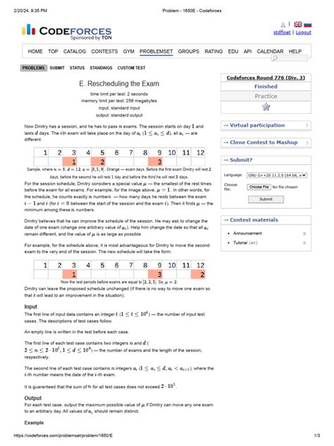 problem 1650e codeforces pdf computer programming applied