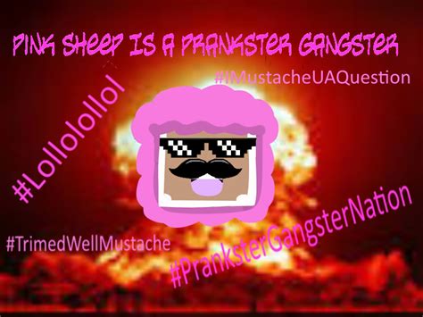 Pink Sheep The Prankster Gangster By Kittykatty123 On Deviantart