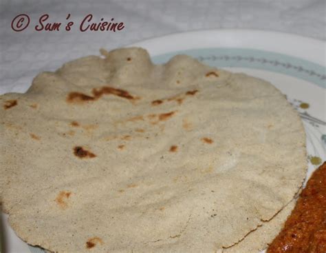 Sums Cuisine Jolada Rotti Jowar Roti