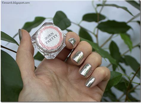 Серебряная пудра для ногтей Born Pretty 1g/box Mirror Powder Silver ...