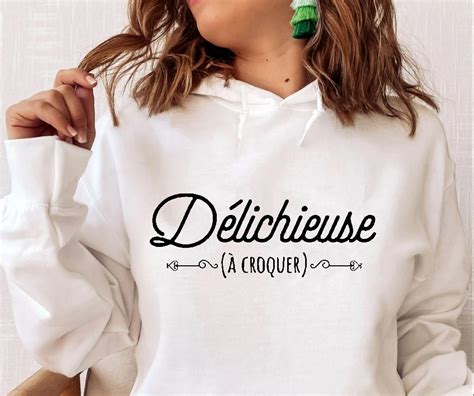 Délichieuse Motif Thermocollant Textescitations Messages Flex