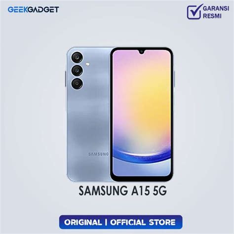 Promo Samsung Galaxy A15 5g 8 128gb 8 256gb Garansi Resmi Indonesia