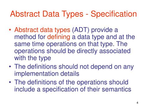 ppt abstract data types and modules powerpoint presentation free