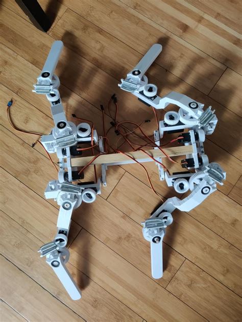 Finished Robot Design 20 R3dprinting