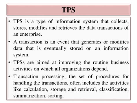 Ppt Transaction Processing Systems And Applications Powerpoint Presentation Id 9105317